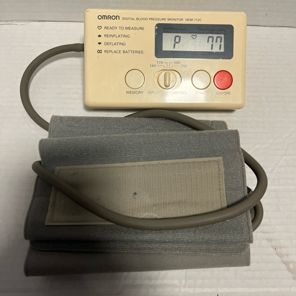 OMRON | Other | Omron Hem72c Automatic Digital Inflation Blood Pressure ...